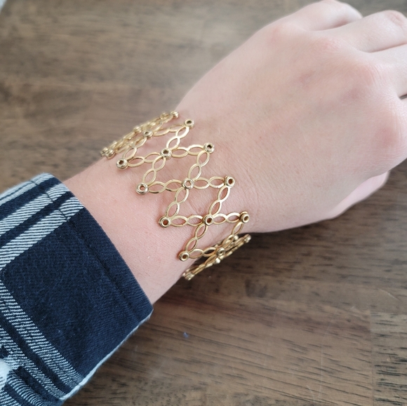 Jewelry | Unique Convertible Ring To Bracelet Vintage | Poshmark